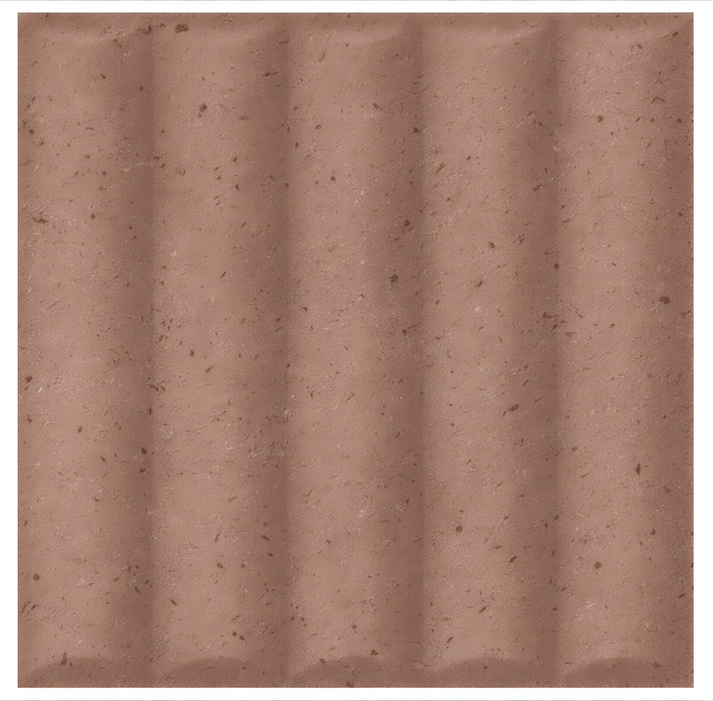 Roof Maroon (300mm x 300mm) Colorica Tile| Matte Finish | Premium Qual ...